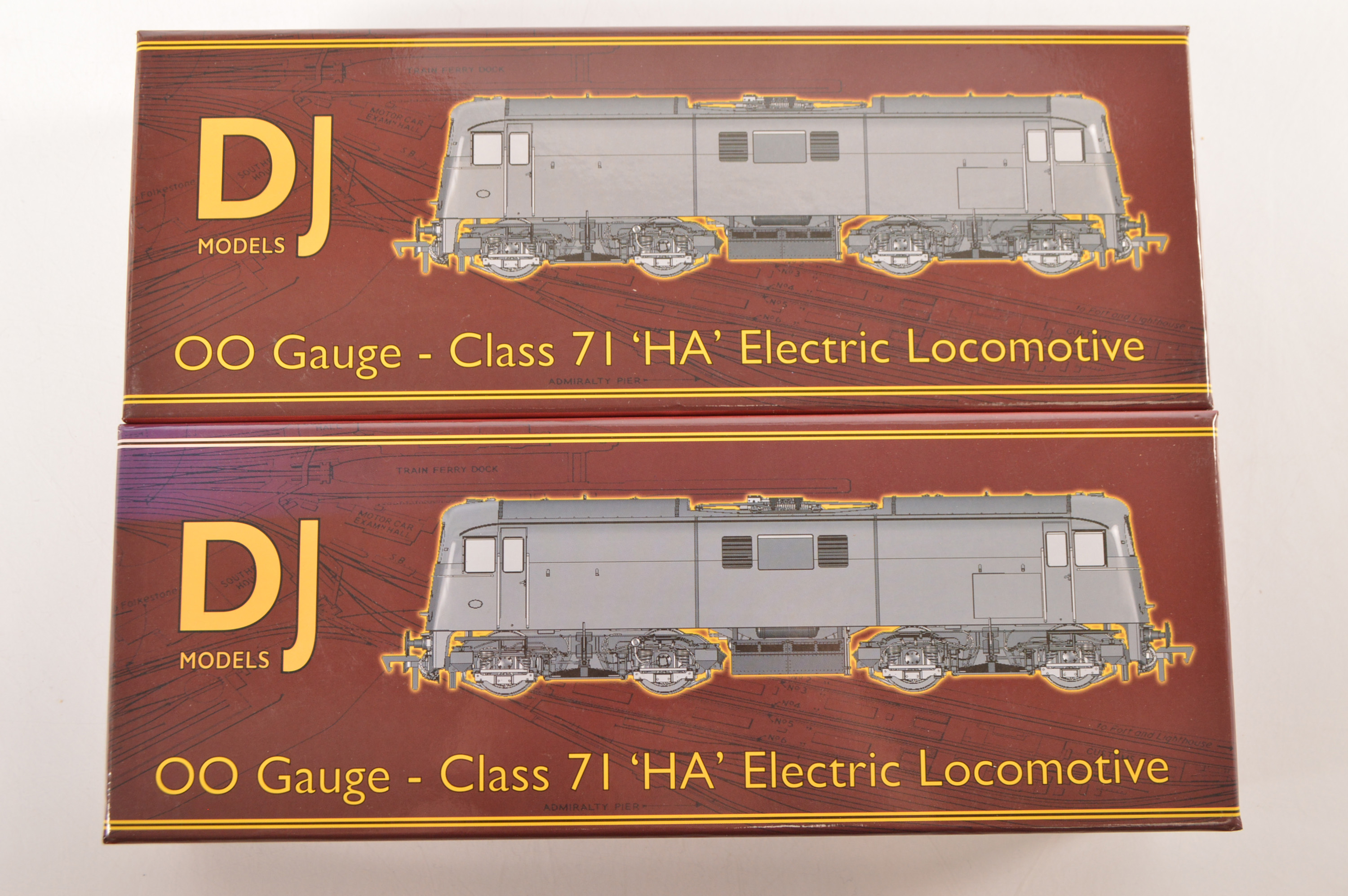 DJ Models For Hatton's OO Gauge Class 71 Electric Locomotives (2 ...