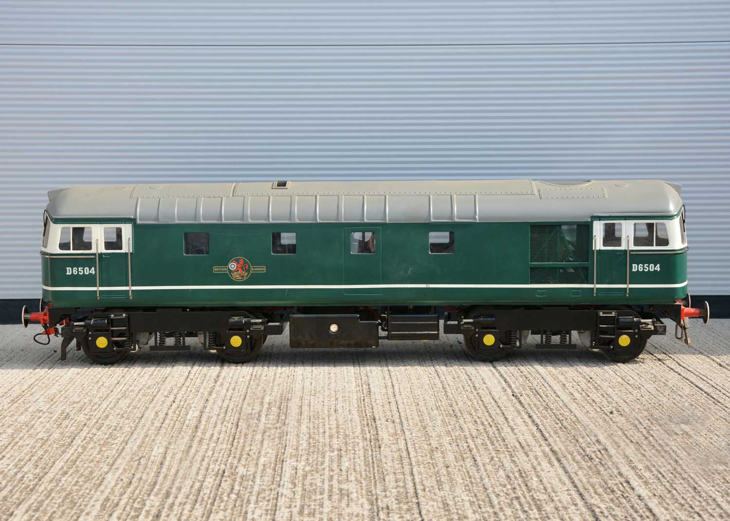 Lot 567 - 5" Gauge BR green class 33 Bo-Bo Diesel