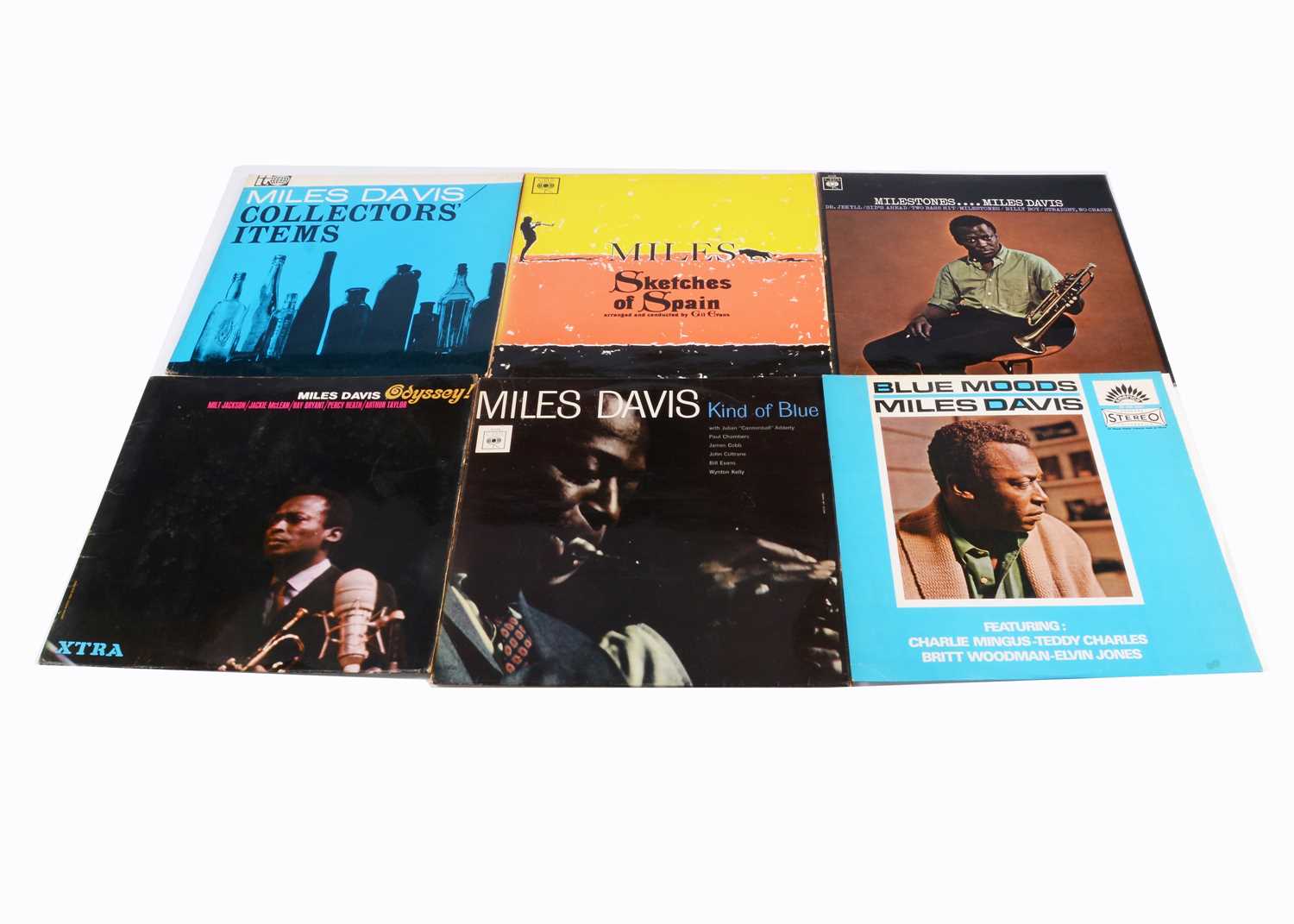 Lot 215 - Miles Davis LPs,