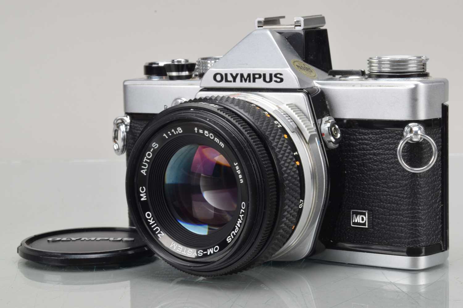 Lot 502 - An Olympus OM-1n SLR Camera,