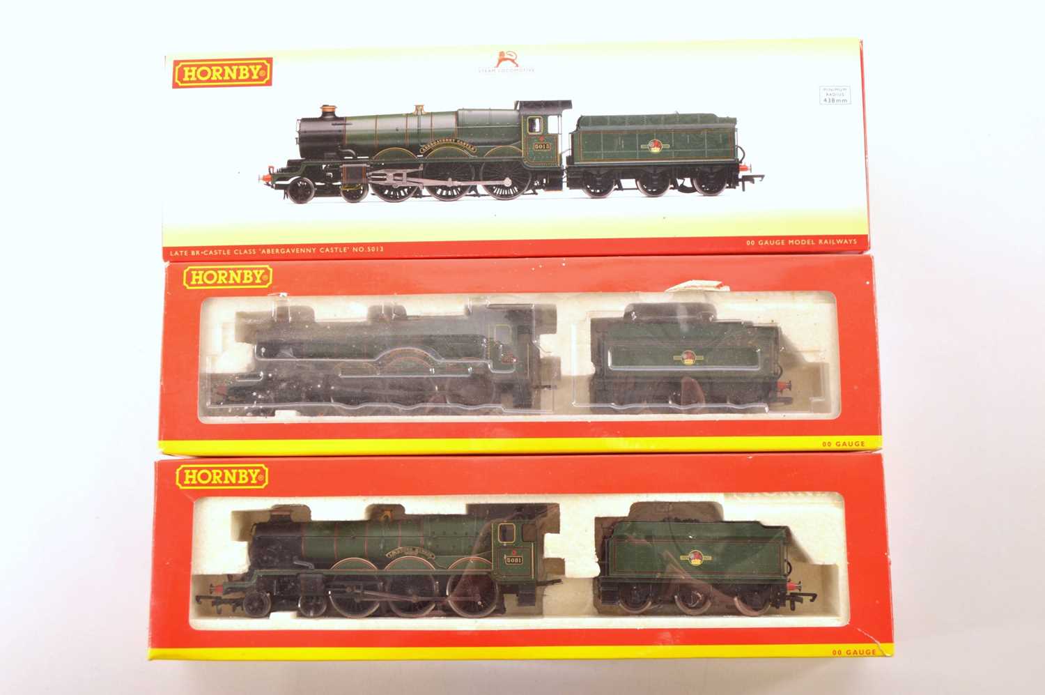Lot 79 - Hornby 00 Gauge boxed BR green Castle Class