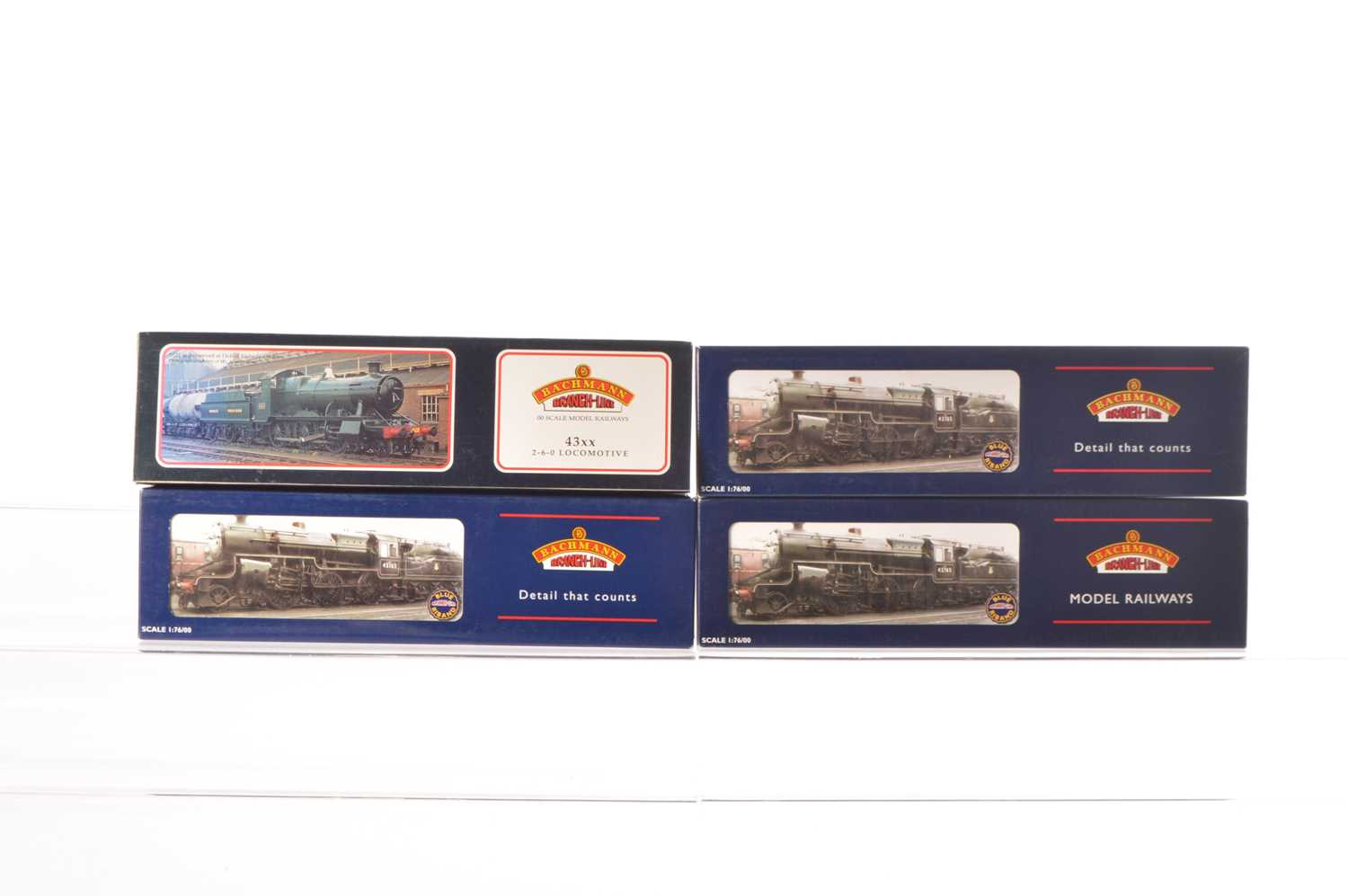 Lot 165 - Bachmann OO Gauge BR Steam Locomotives with