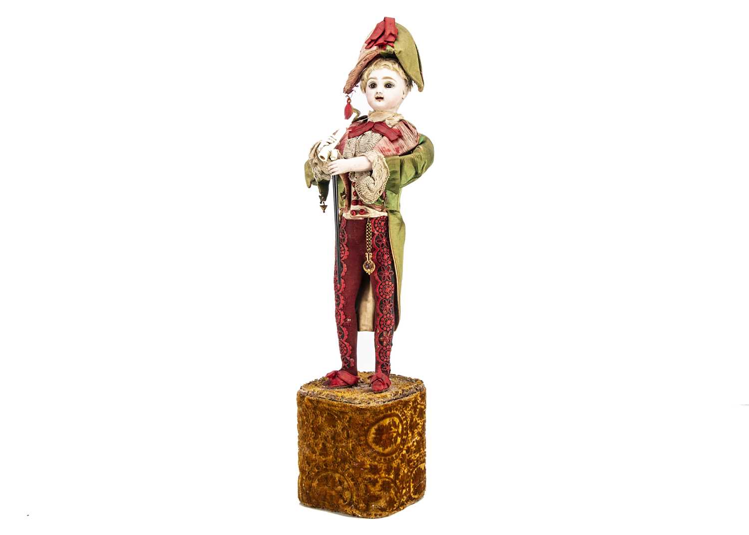 Lot 1474 - A Leopold Lambert Marquis smoker automaton,