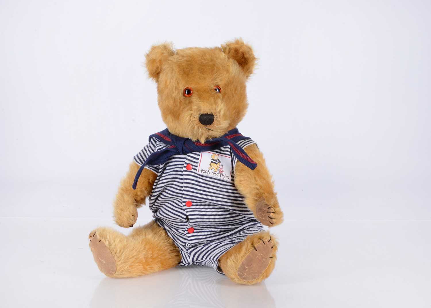 Lot 347 - A post-war Chiltern Hugmee teddy bear,