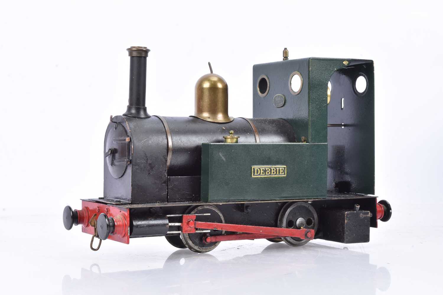 Lot 321 - An 0 Gauge Live Steam spirit-fired 0-4-0
