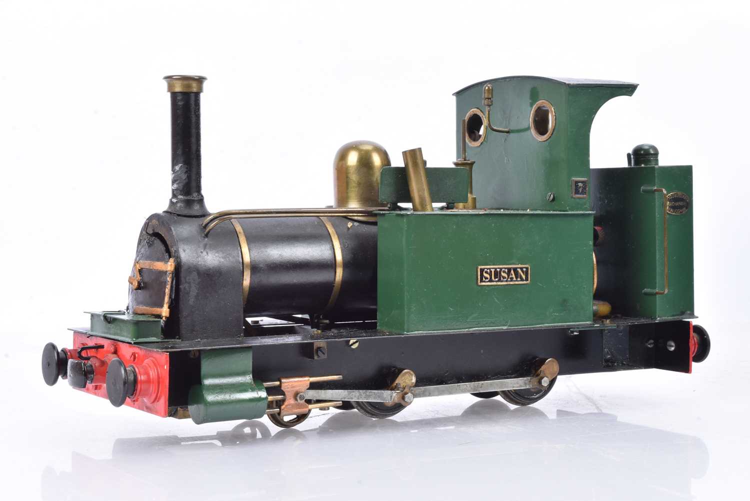 Lot 322 - An 0 Gauge Live Steam spirit-fired 2-4-0