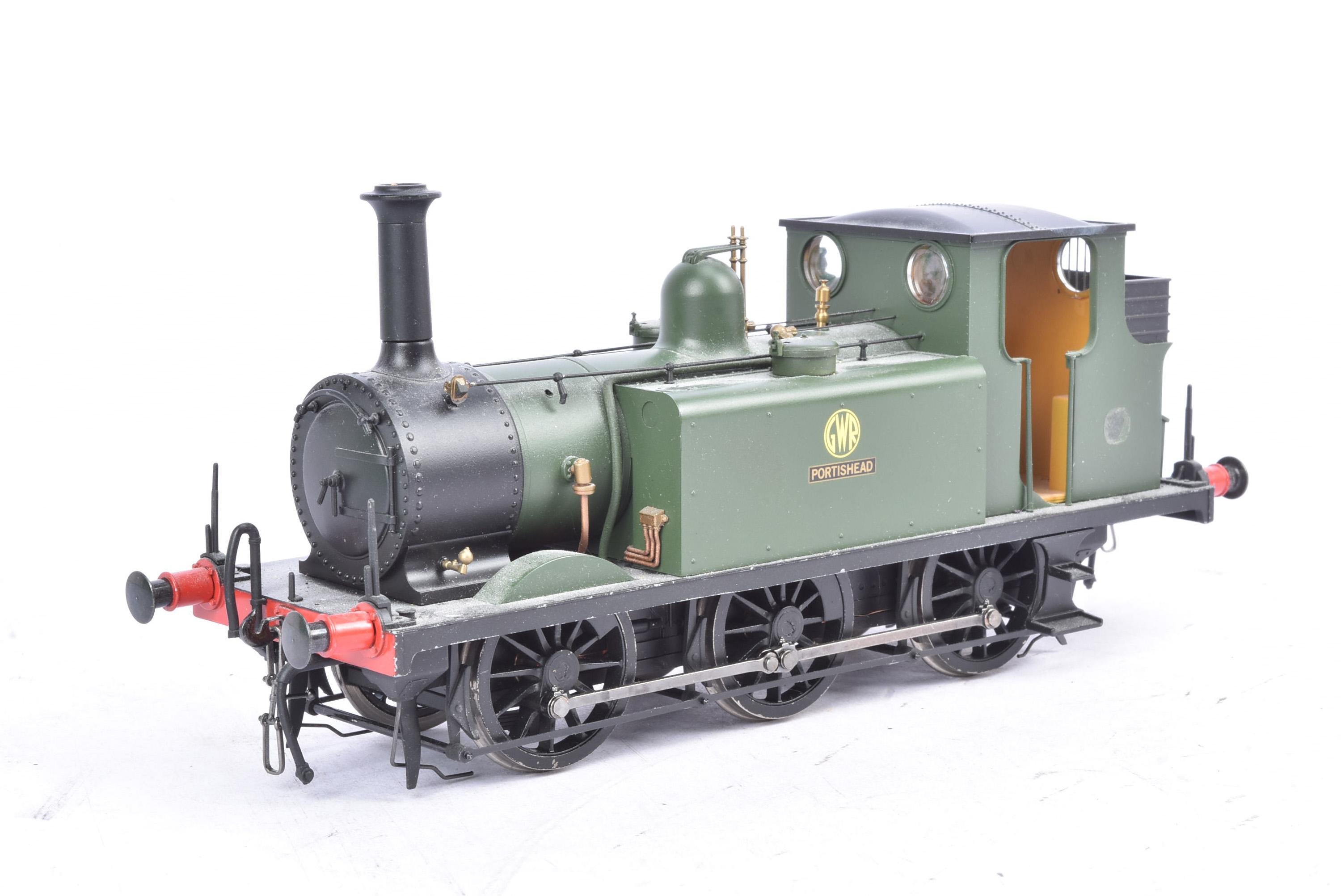 Lot 547 - Dapol 0 Gauge GWR green 0-6-0 Terrier Tank