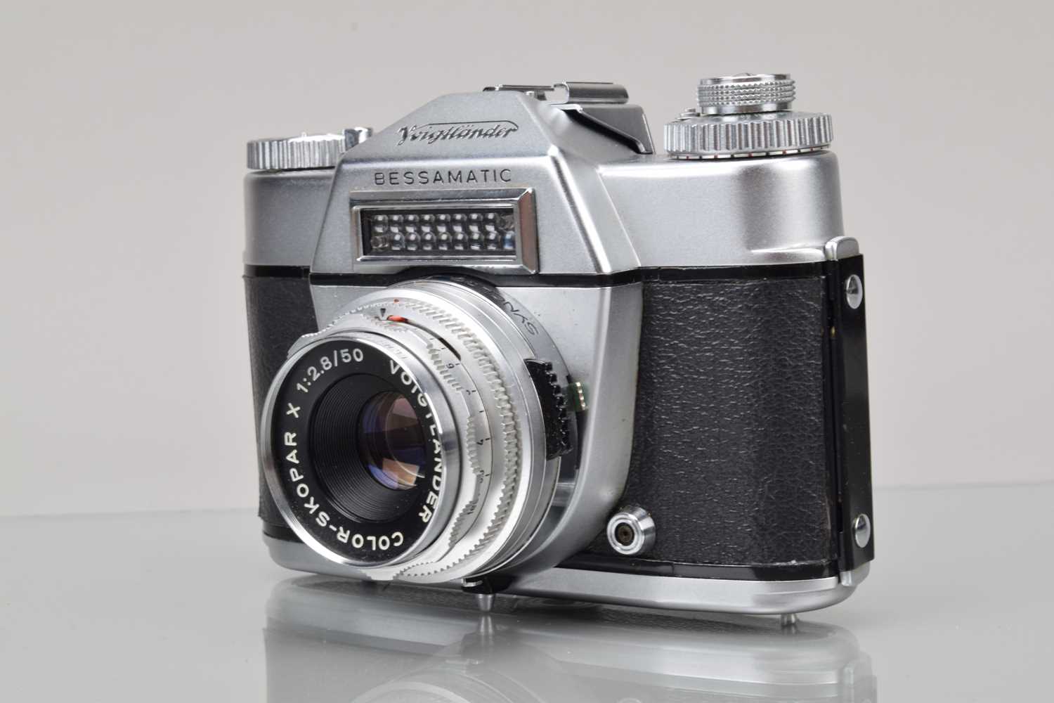 Lot 110 - A Voigtländer Bessamatic SLR Camera,