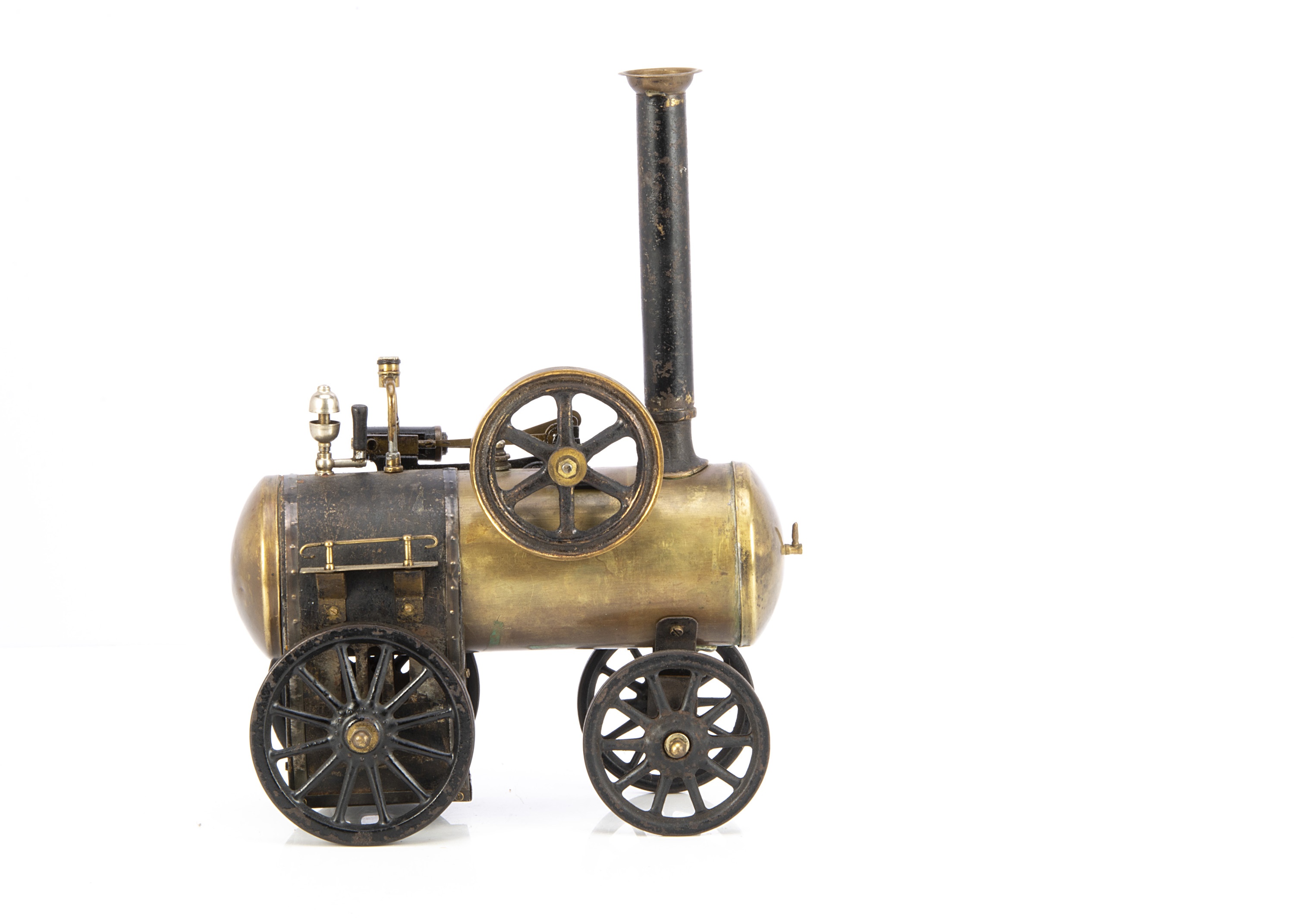 Lot 1081 - A Live Steam German-made Portable Engine,